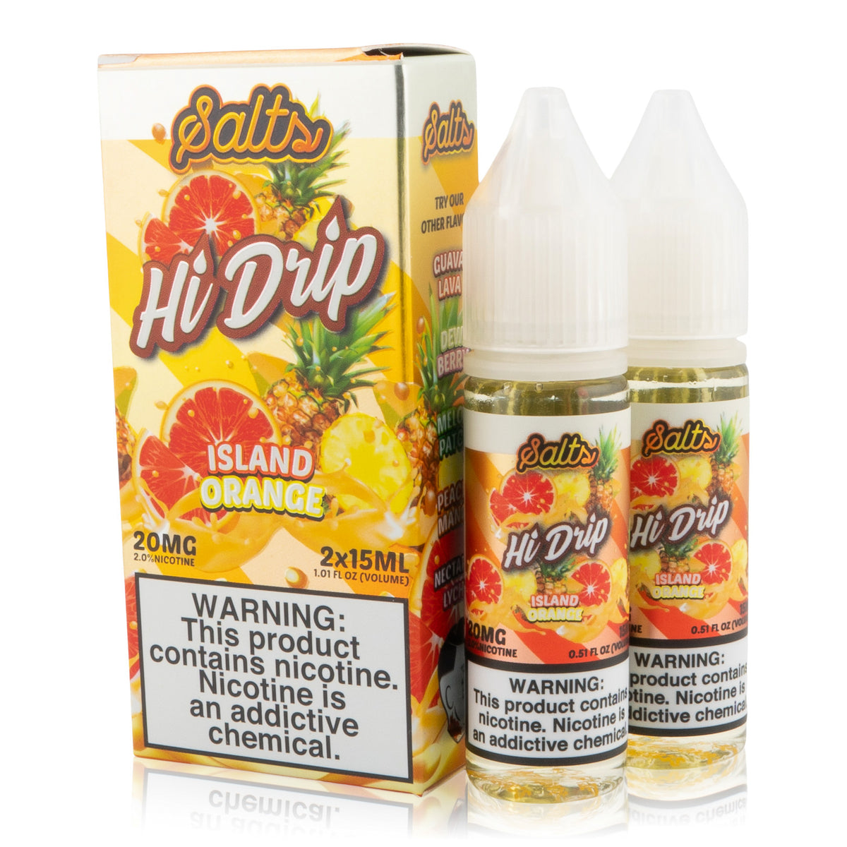 Hi-Drip Island Orange Salts – Vapor Grab