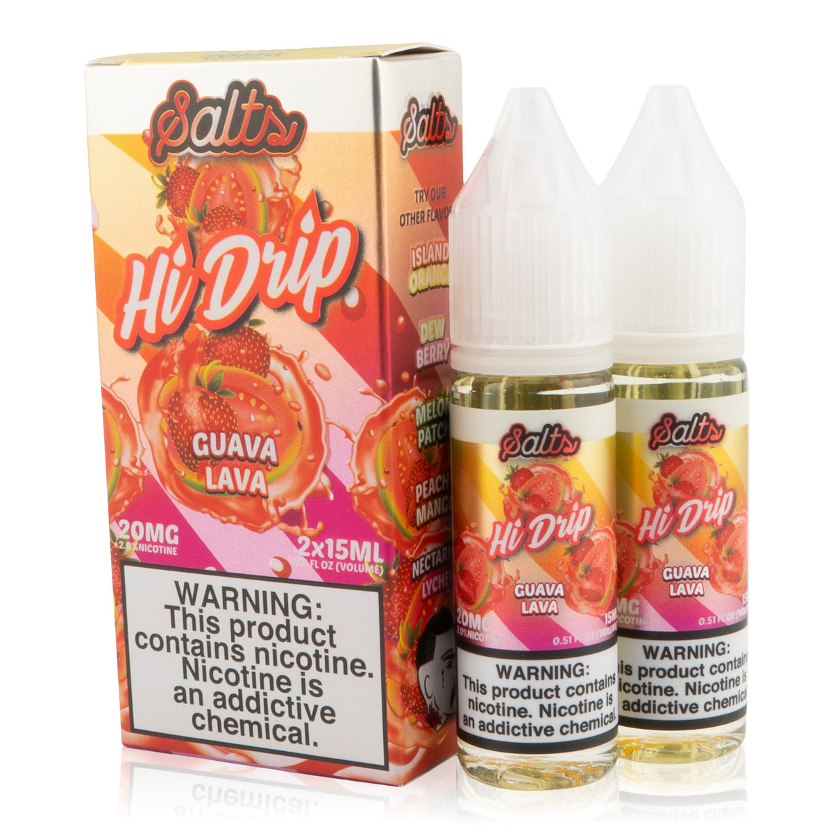 Hi-Drip Guava Lava Salts – Vapor Grab