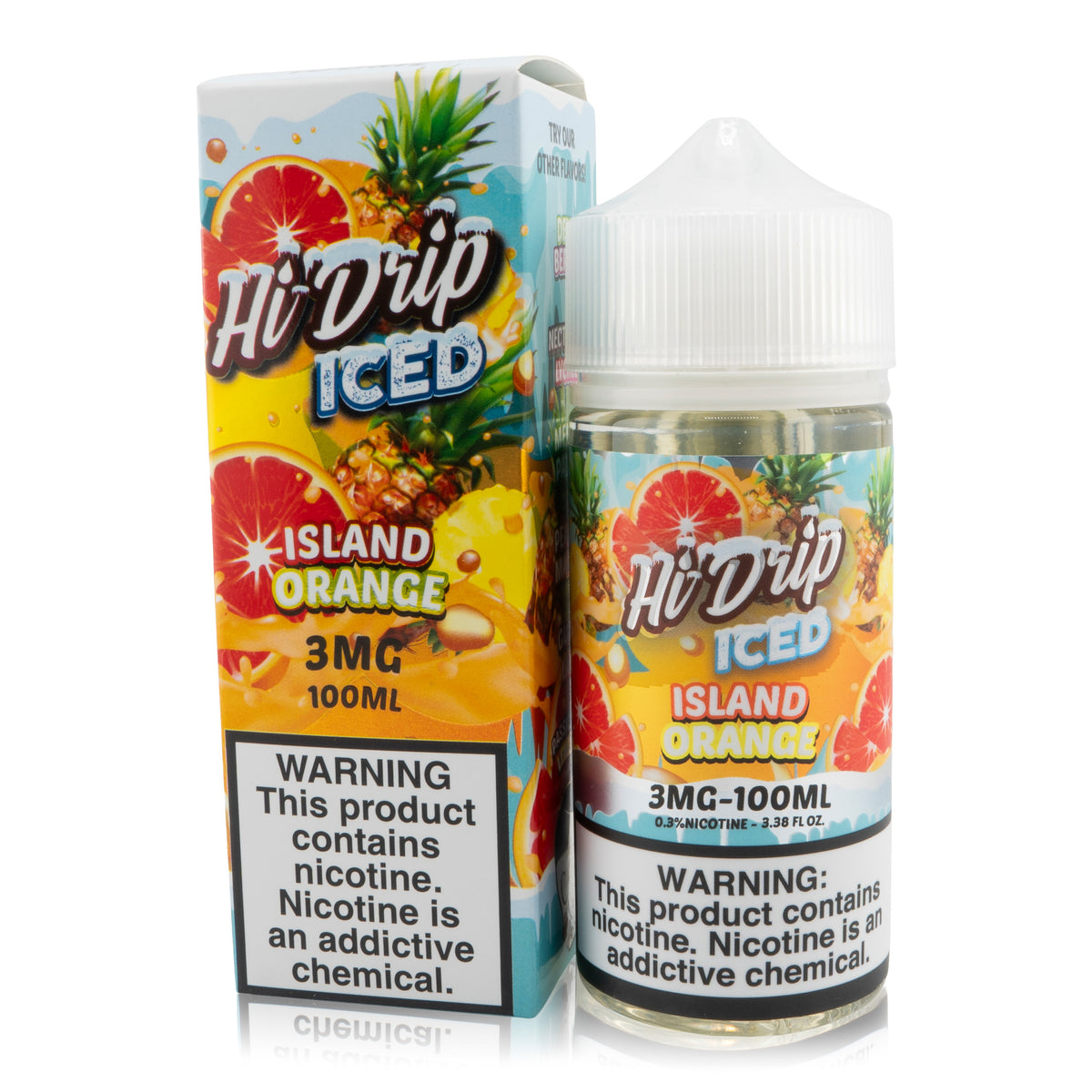 Hi-Drip Island Orange Iced – Vapor Grab