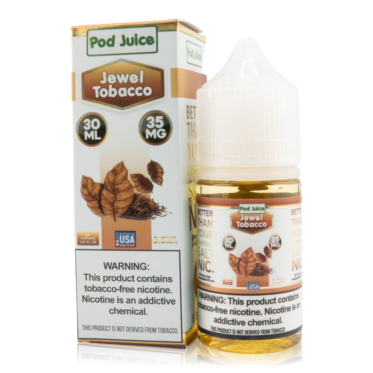 Pod Juice Jewel Tobacco – Vapor Grab